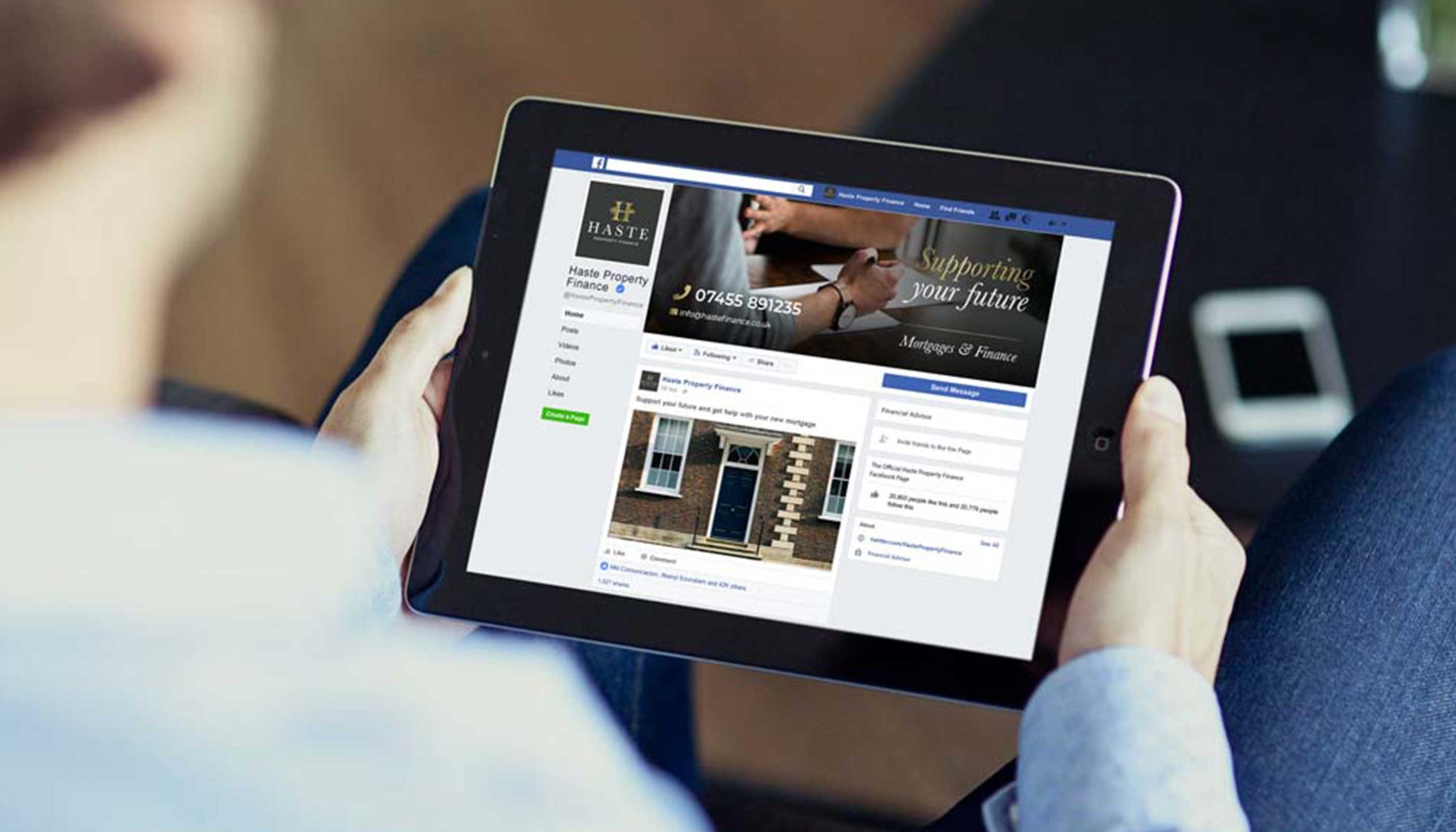 Branding & Web Design for Haste Property Finance, Colchester | Achieve ...